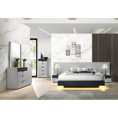 Wade Logan® Mcgovern 5 Piece Bedroom Set & Reviews | Wayfair