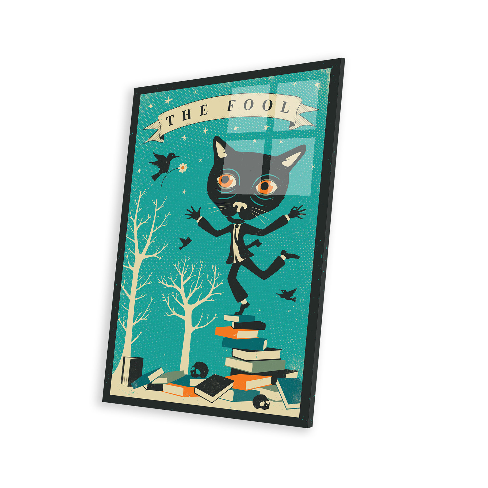 Trinx Tarot Card Cat The Fool On Plastic / Acrylic by Jazzberry Blue ...
