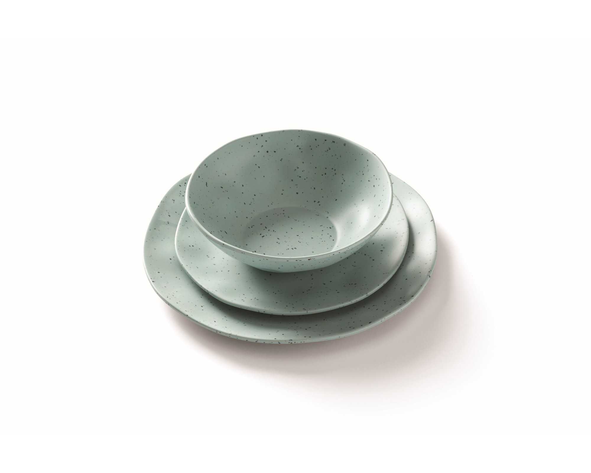 Oneida Terrazzo Melamine 12 Piece Dinnerware Set & Reviews | Joss & Main