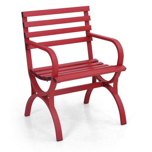 Wayfair | Red Outdoor Benches You'll Love in 2023