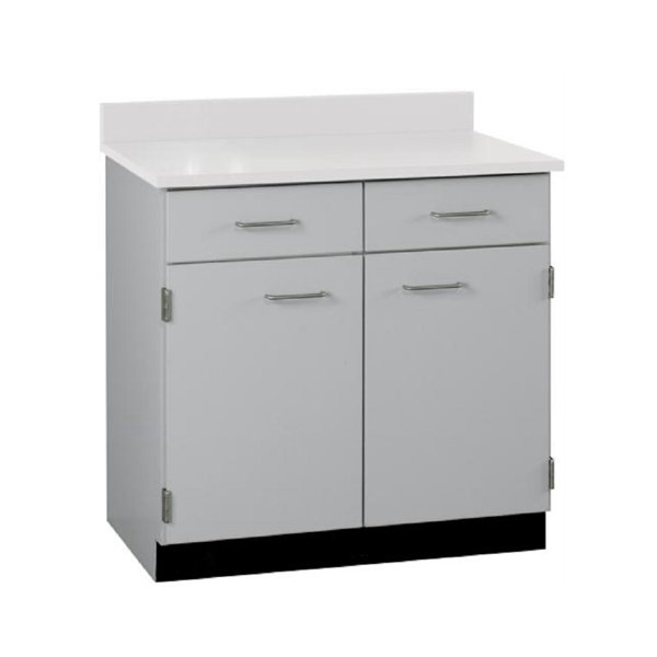 Stevens ID Systems 36" Wide Base Module Cabinet - Maple | Wayfair