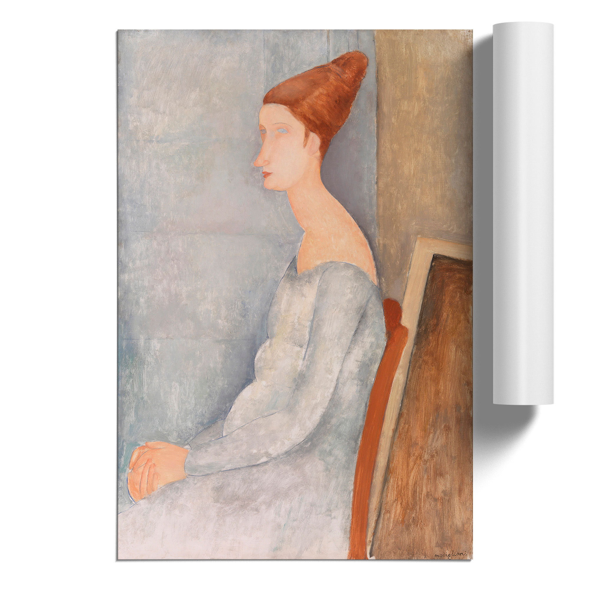 East Urban Home Jeanne Hebuterne Vol.3 by Amedeo Modigliani - Unframed ...