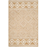 Union Rustic Derryberry Natural Fiber Hand Woven Jute And Cotton With ...