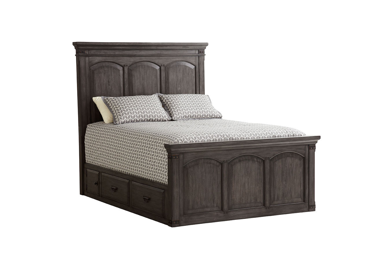 Gracie Oaks Madeley Solid Wood Platform Storage Bed | Wayfair