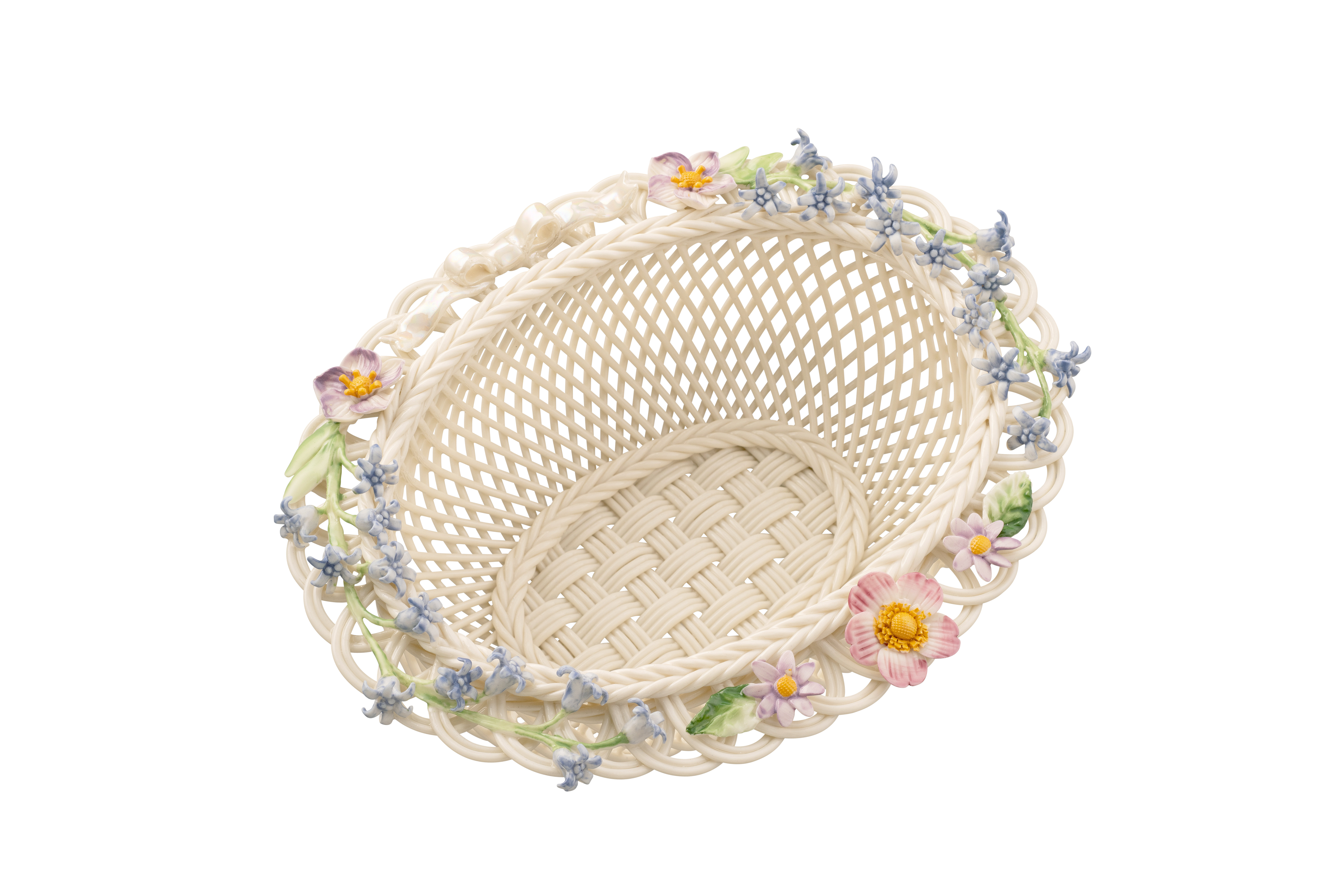 Belleek Group Woodland Ribbon Basket | Perigold