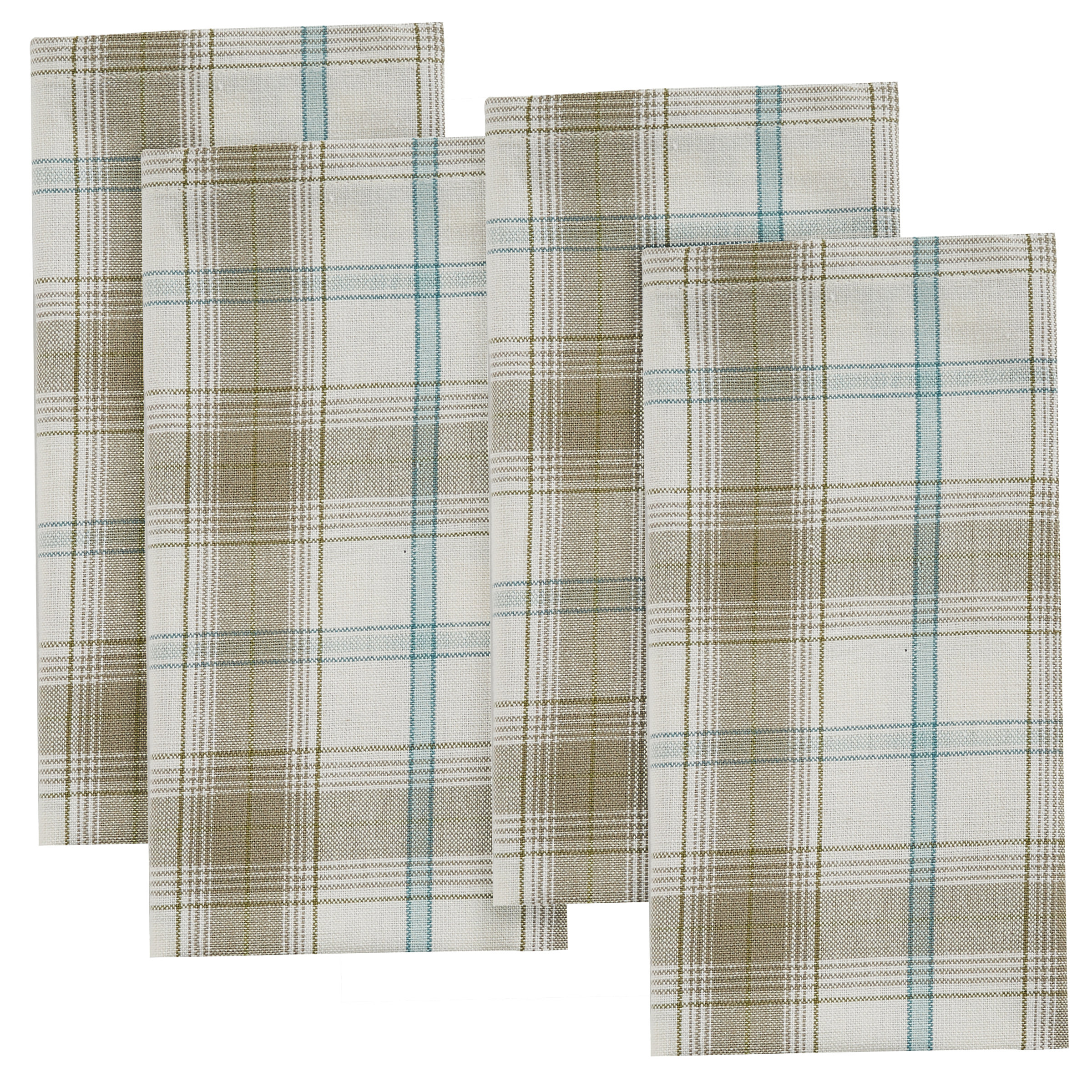 Gracie Oaks Chicora 100% Cotton Plaid Rectangular Napkin | Wayfair