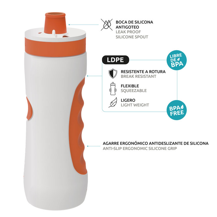 QUOKKA Sweat Mango Tango Sport Bottle | Wayfair.co.uk