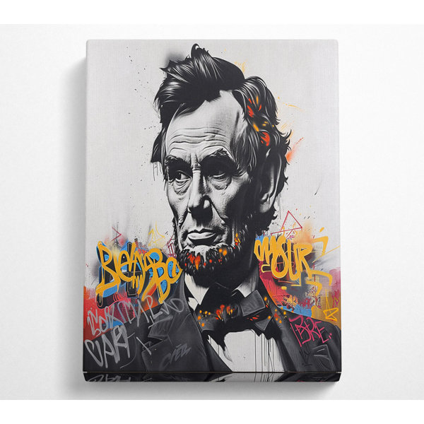 Fairmont Park Old Abe Graffiti - No Frame Print on Canvas | Wayfair.co.uk