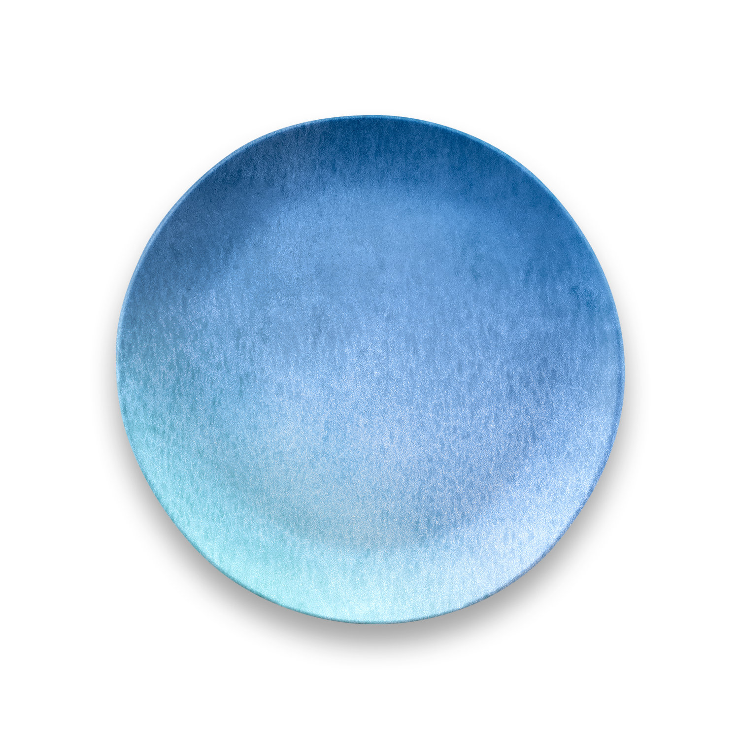 Orren Ellis Sereby Oceanic Ombre Salad Plate, 8.5",Melamine,Set Of 6 ...