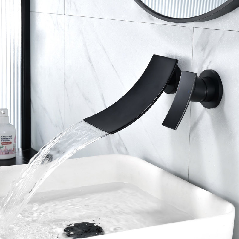 mascopper Wall Mounted Single-handle Bathroom Faucet & Reviews | Wayfair