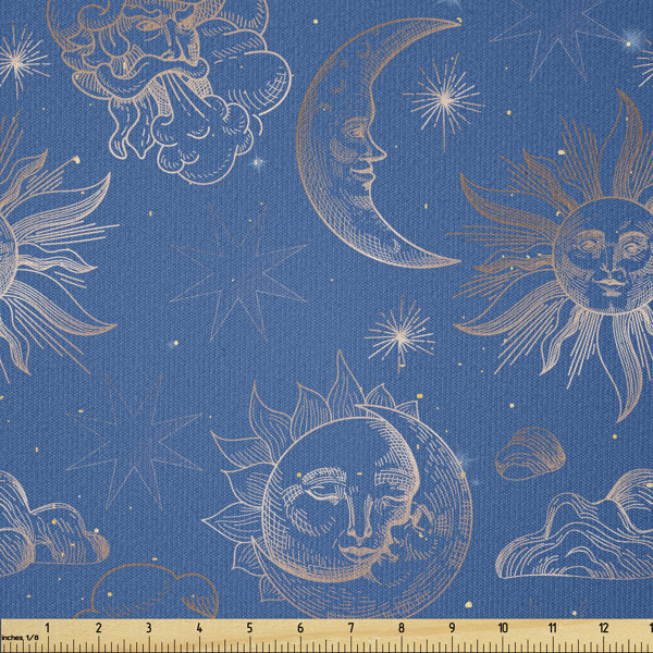 East Urban Home Deejay Sun and Moon Night Sky Multi-Purpose Fabric ...