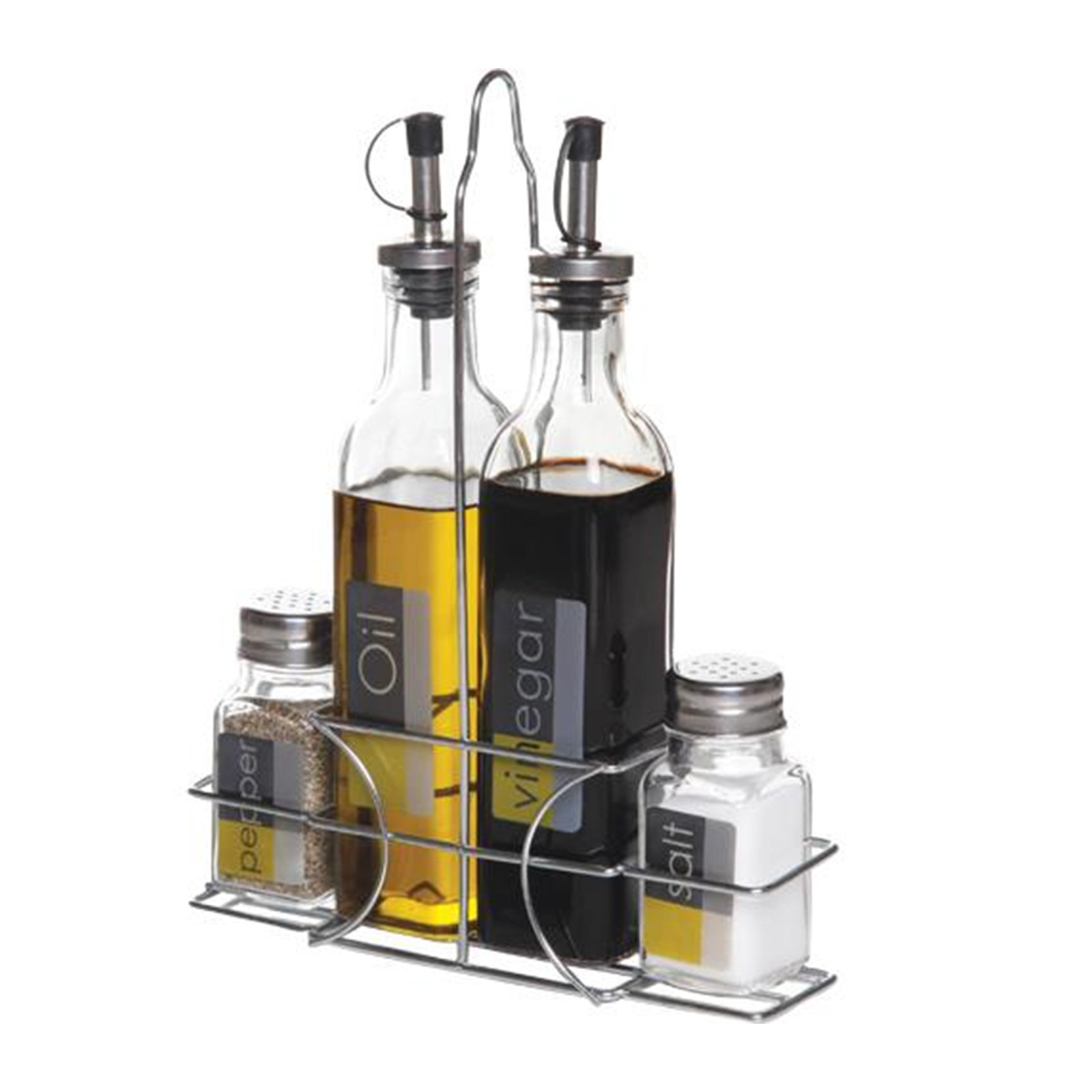 Gibson 9 Piece Condiment Set & Reviews | Wayfair