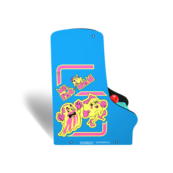 Arcade 1Up Arcade1up Ms Pacman/Galaga '81 Countercade, 5 Classic Games ...