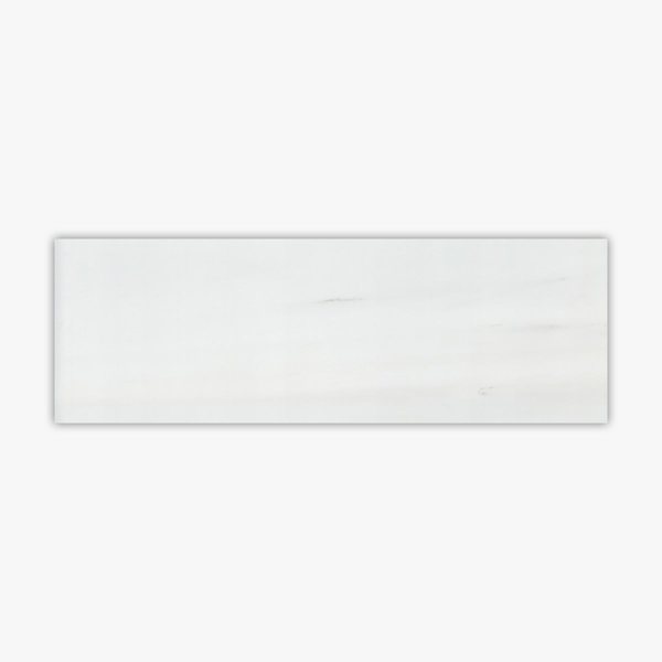 Direct Stone Source Bianco Dolomiti Polished 4X12 Marble Tile - Wayfair ...