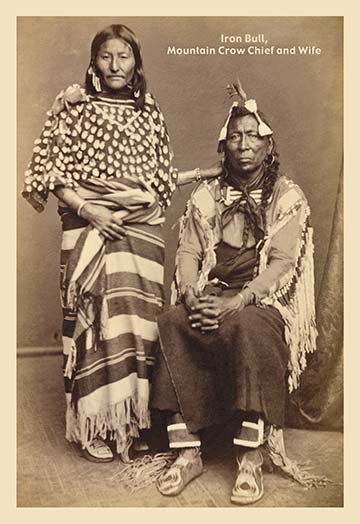 Buyenlarge Iron Bull, Mountain Crow Chief, and Wife Photographic Print ...