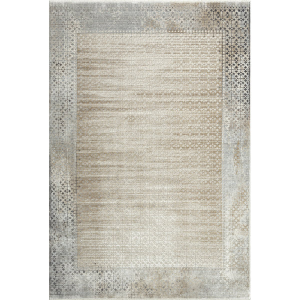 Hokku Designs Glody Viscose Geometric Rug - Wayfair Canada
