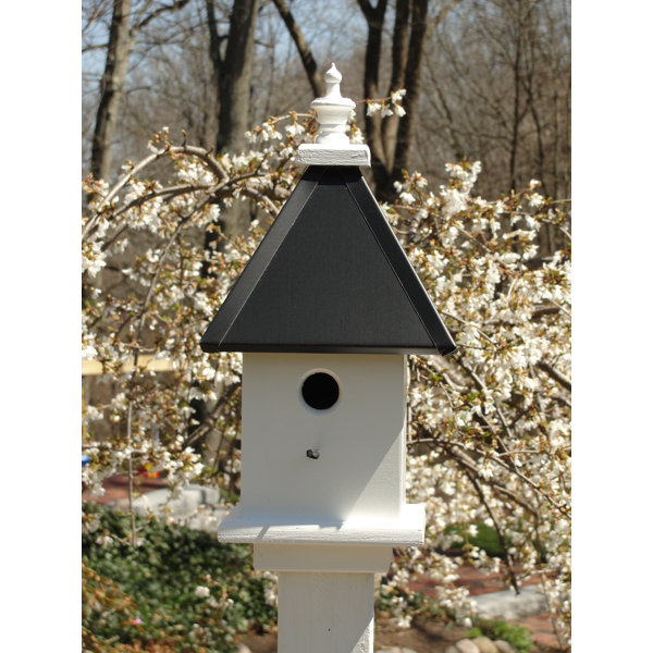 Post Mounted Bird Houses You'll Love | Wayfair