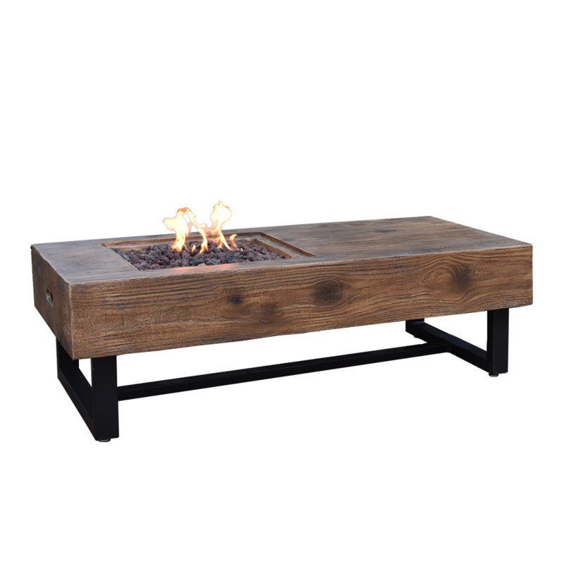 Elementi Naples Stainless Steel Fire Pit Table | Wayfair