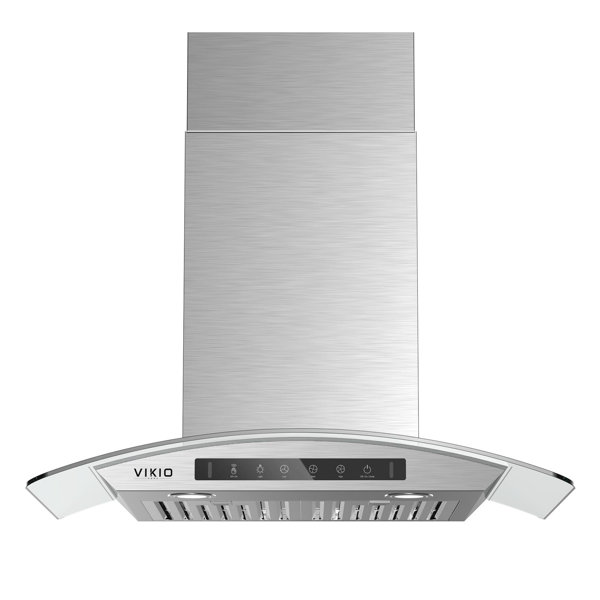 VIKIO PRO VIKIO 30" 600 CFM Ducted Wall Mount Range Hood ...