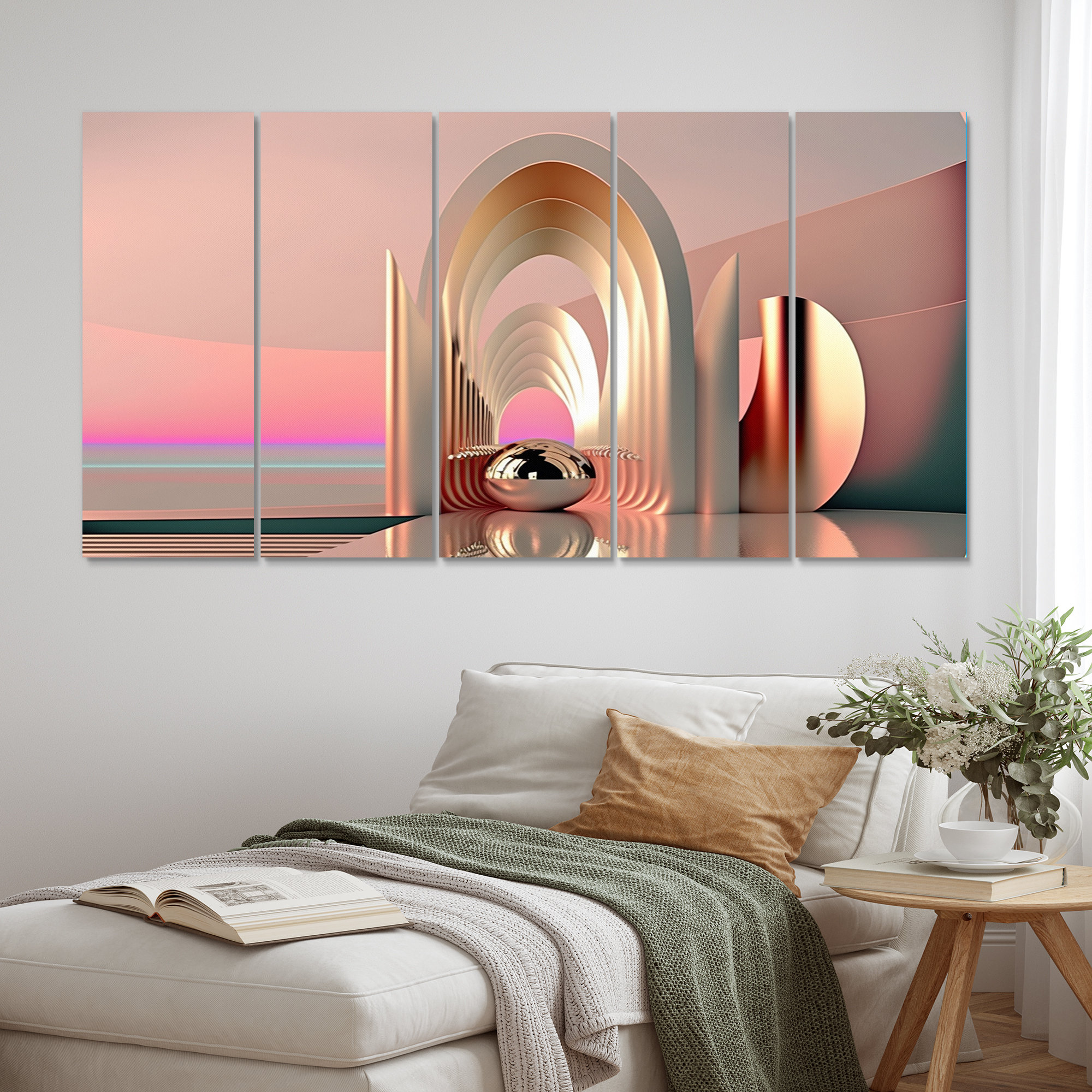 Latitude Run® Architectural Grace Futuristic Minimal V - Futuristic ...