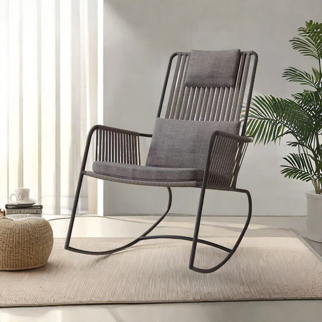 ComfySofa.s Home rattan rocking chair recliner lounge chair | Wayfair