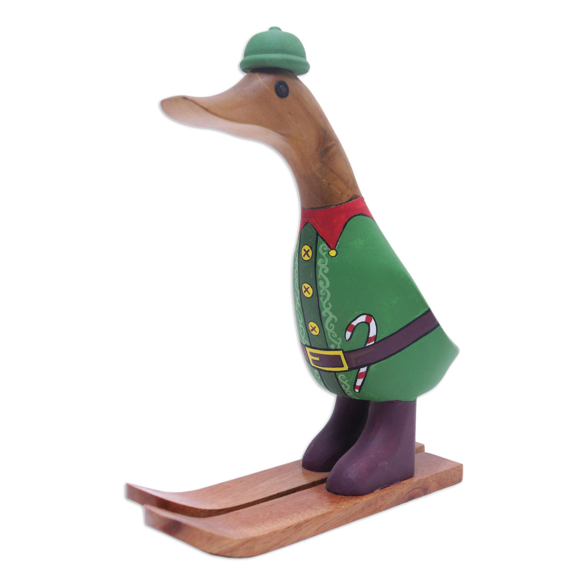 August Grove® Athal Elf Duck Figurine | Wayfair