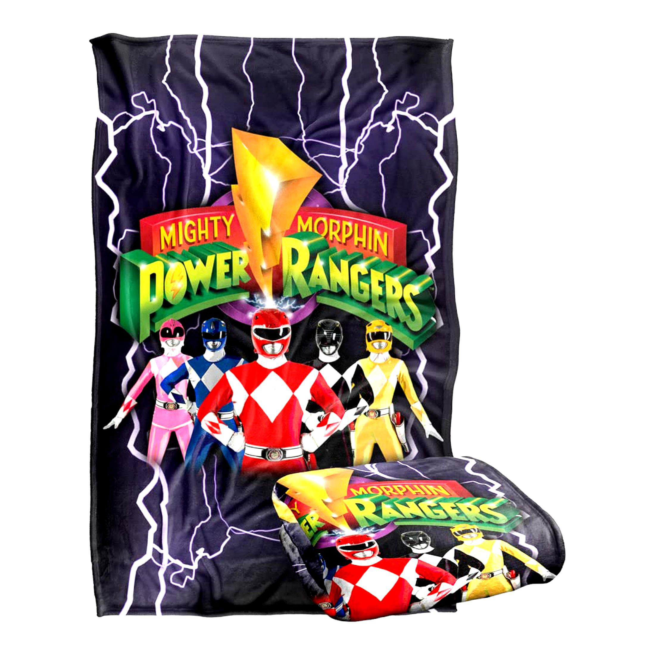 BRBCA Power Rangers Silky Soft Throw Blanket - 36x58 Super Cozy Touch ...