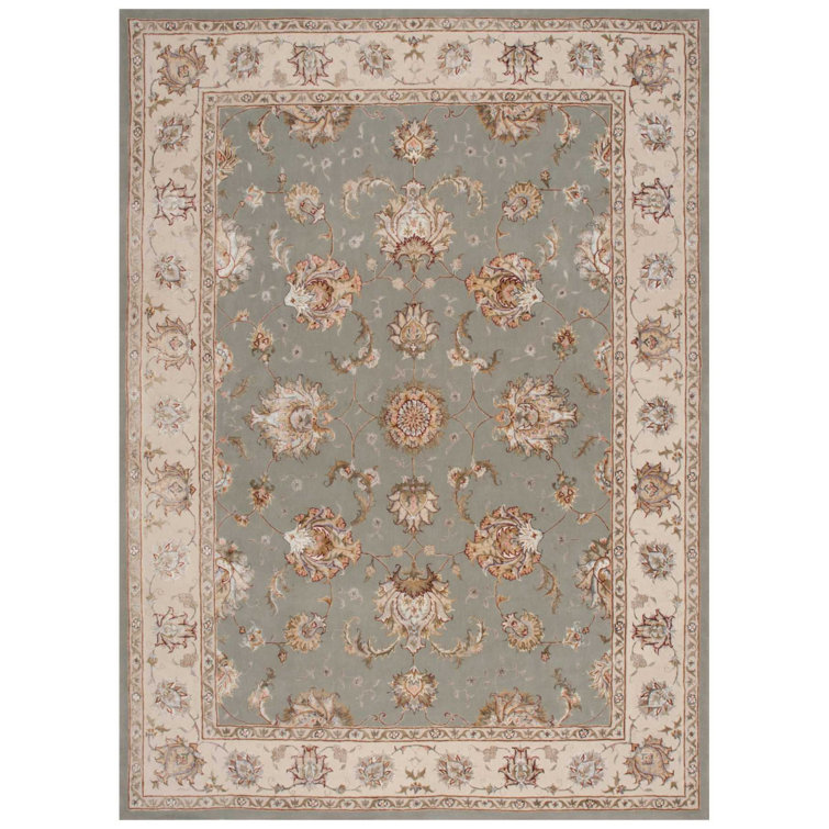 Canora Grey Nikhit Oriental Handmade Tufted Brown/Gray/Beige Area Rug ...