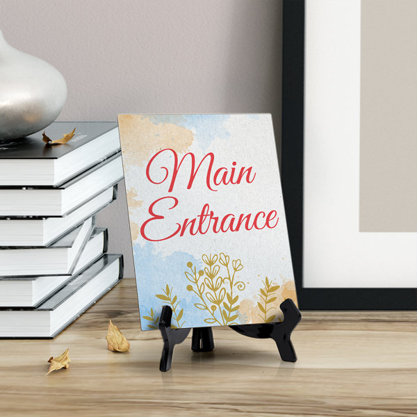 Signs ByLITA Table Sign | Wayfair