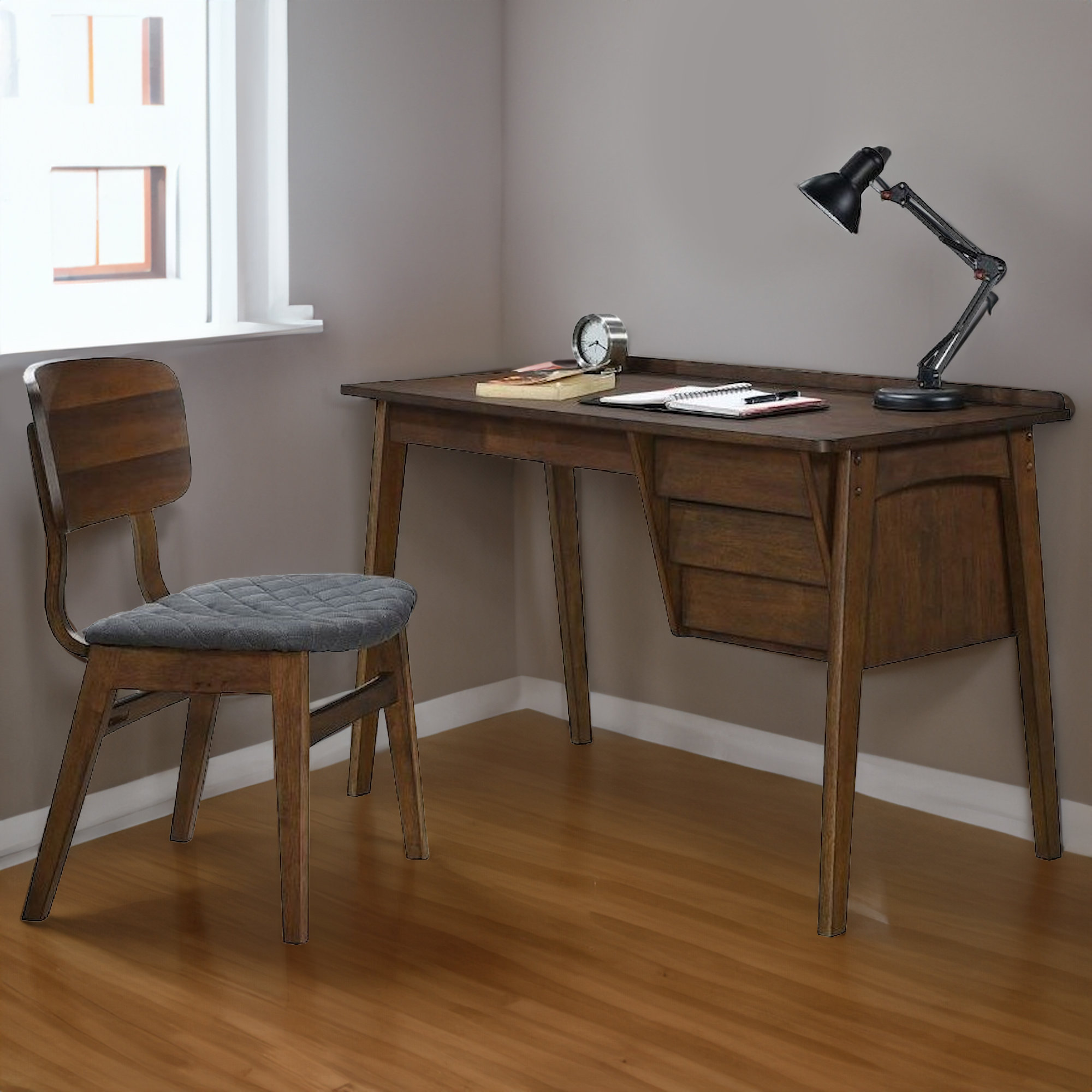 Corrigan Studio® Gianna Desk with Chair Set - Wayfair Canada