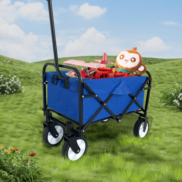 ITOU Outdoor Multipurpose Micro Folding Garden Carts | Wayfair