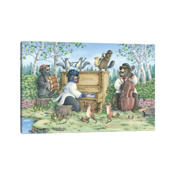 ClassicLiving Backwoods Boogie by Jeffrey Severn - Wrapped Canvas ...