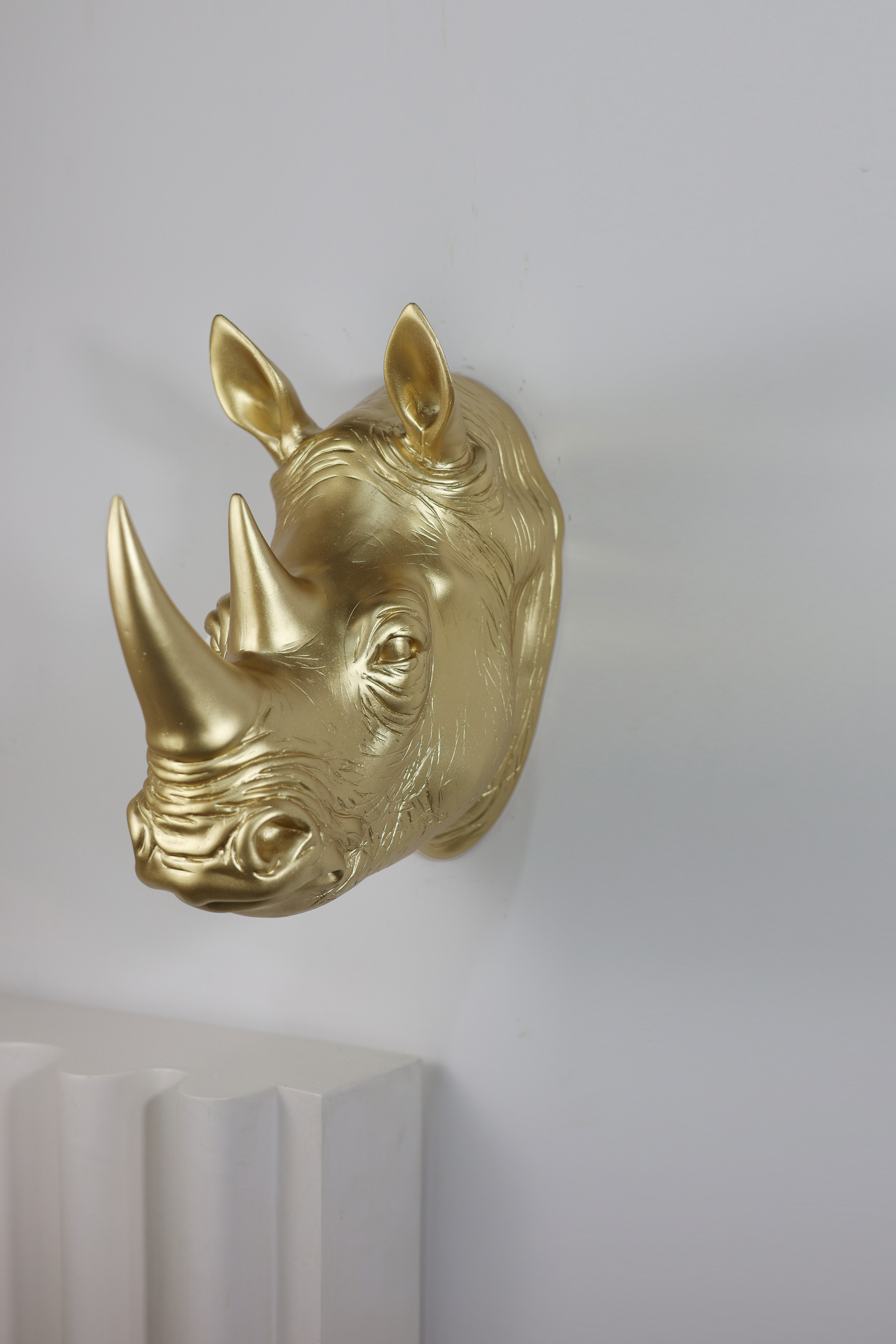 Hi-Line Gift Ltd. Rhinoceros Head Wall Mount Art | Wayfair