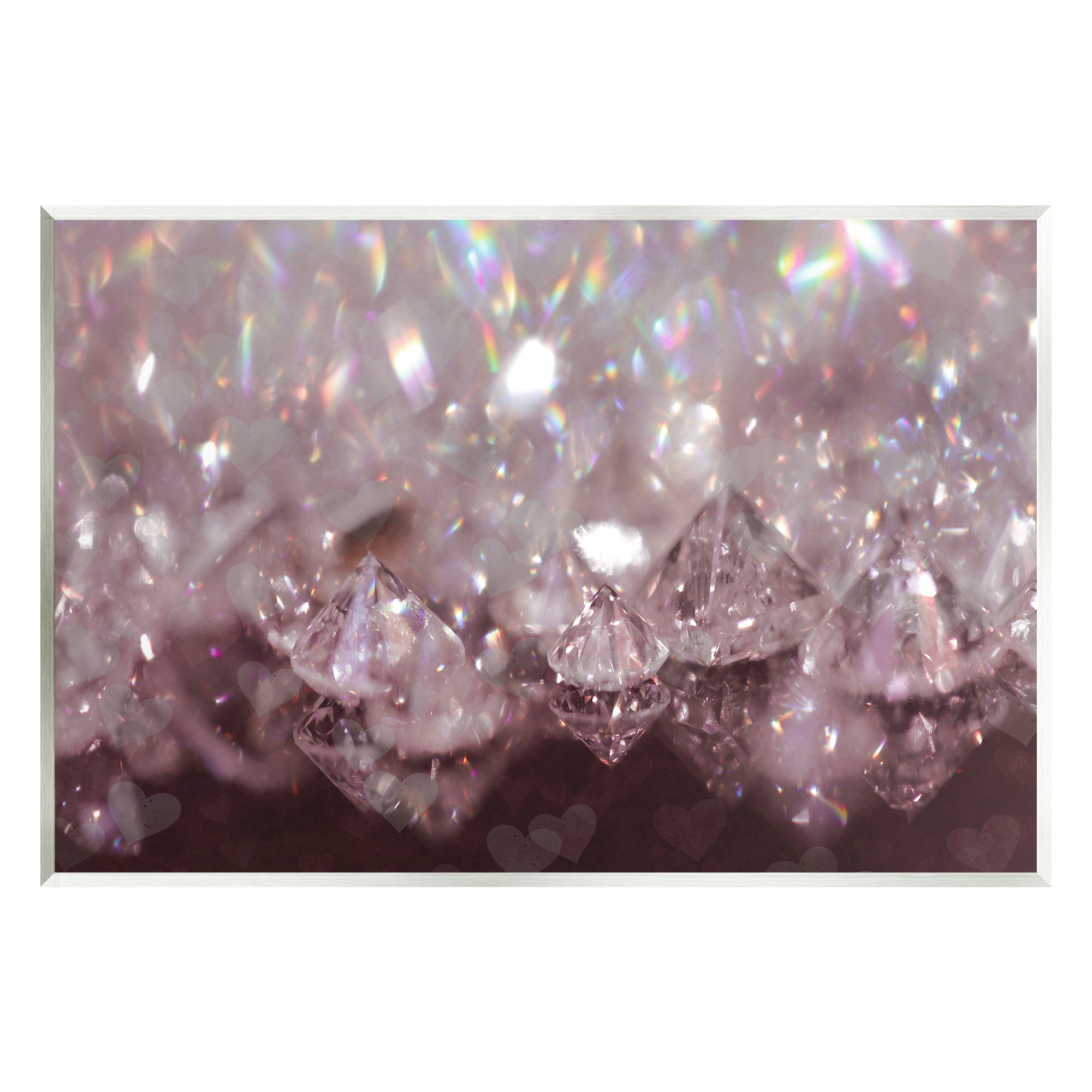 Stupell Industries Dazzling Bling Gems Luxury Fashion Glam Jewels by ...