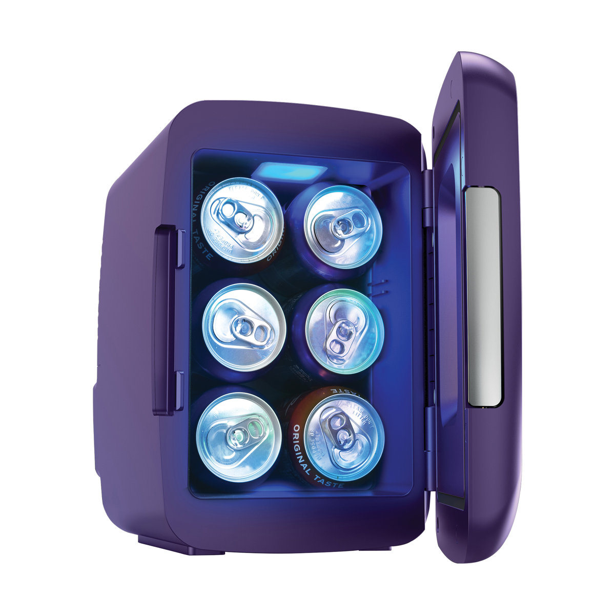 Frigidaire 6-Can Retro Gaming Light-Up Portable Beverage Mini Fridge ...