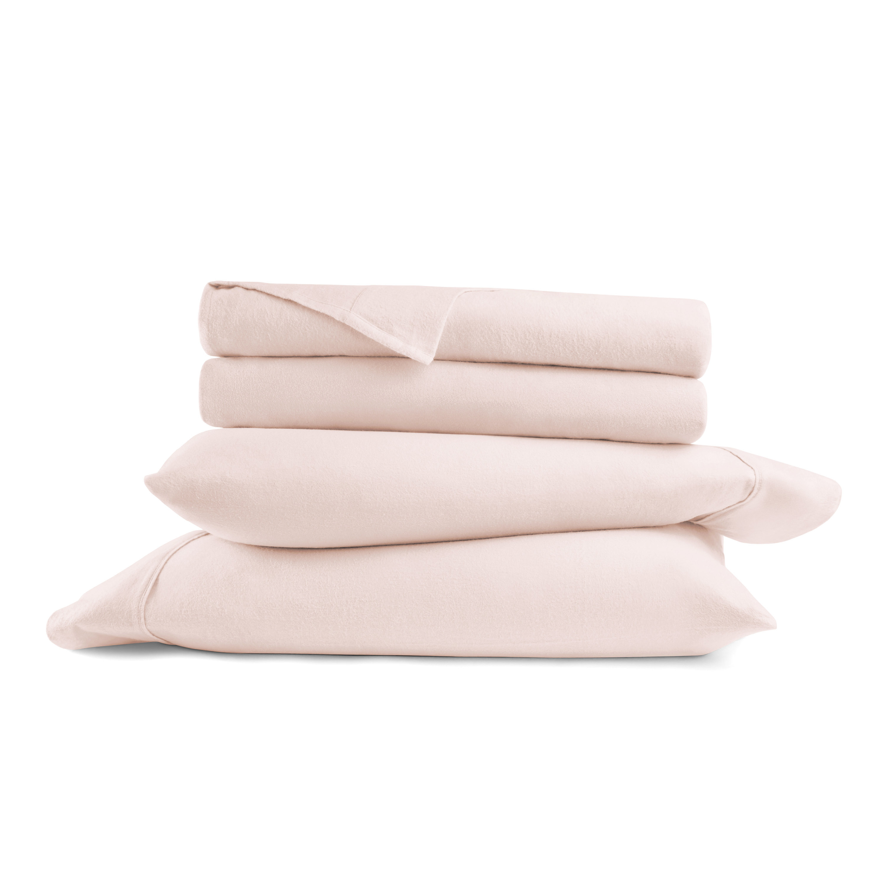 Birch Lane™ Rience Cozy Cotton Flannel Sheet Set - Solid & Reviews ...