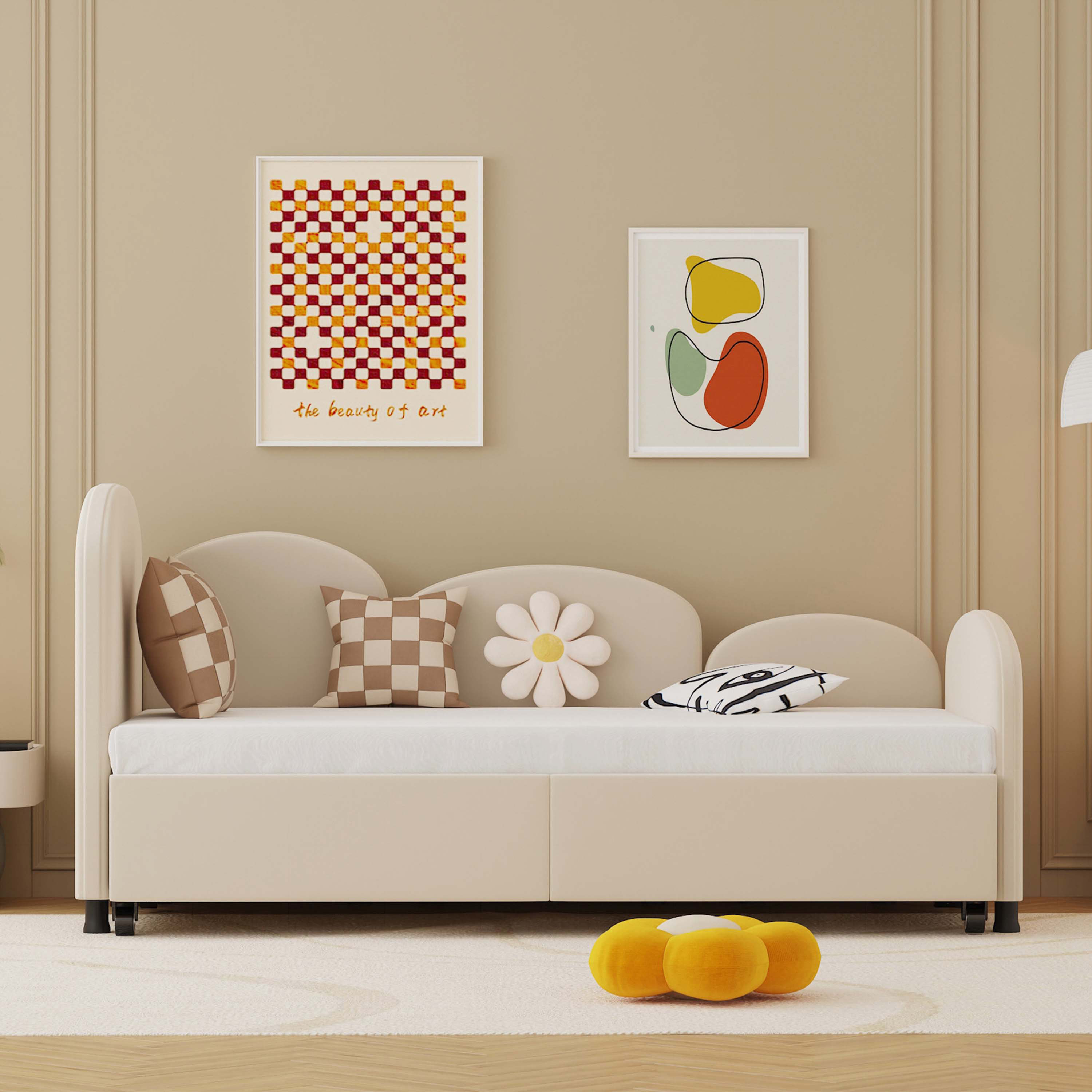 Ebern Designs Modern Sofa Bed Daybed with Extraordinary Features for ...