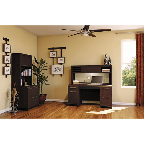 Bush Business Furniture Enterprise Executive Desk & Reviews | Wayfair