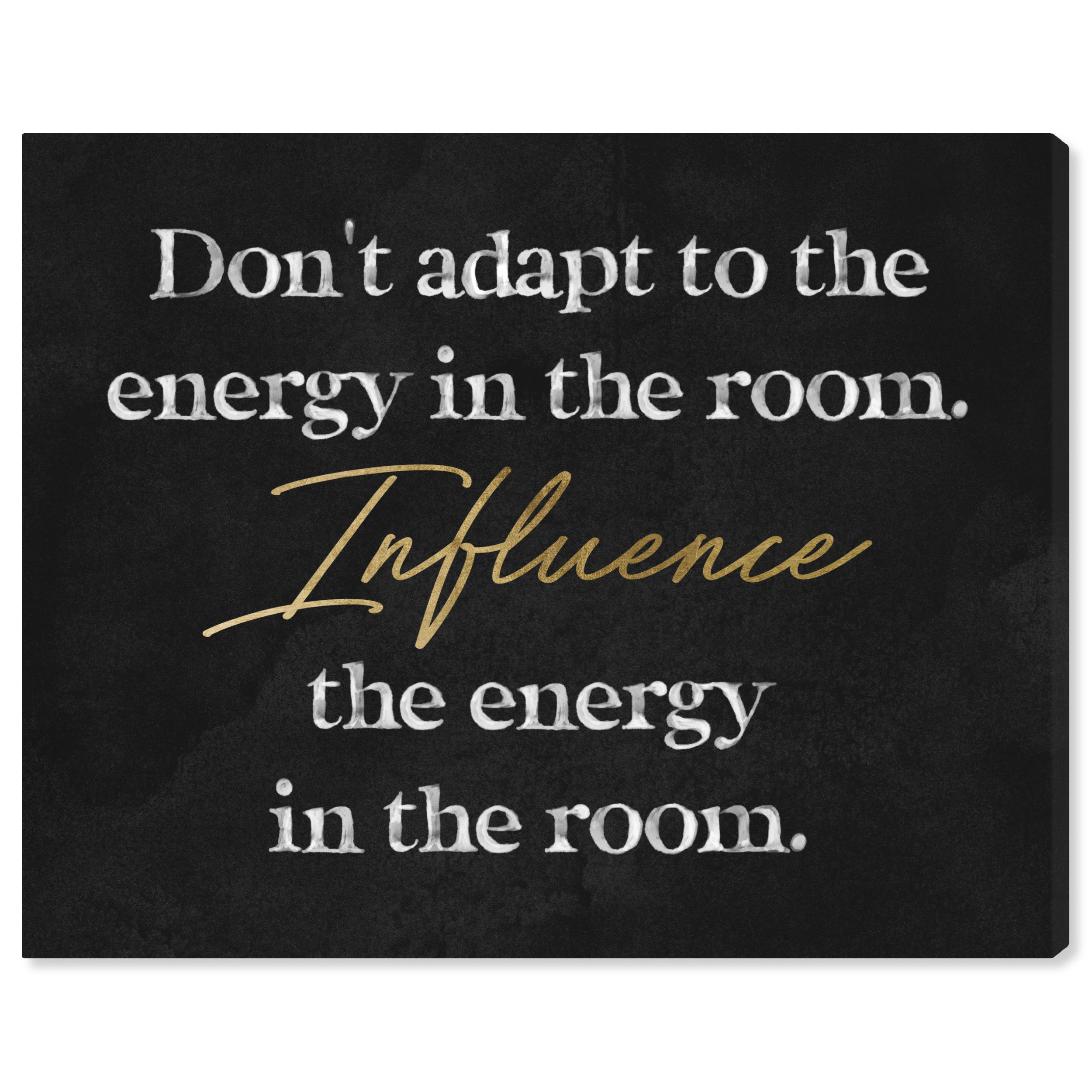 Trinx Influence the Energy - Wrapped Canvas Graphic Art | Wayfair