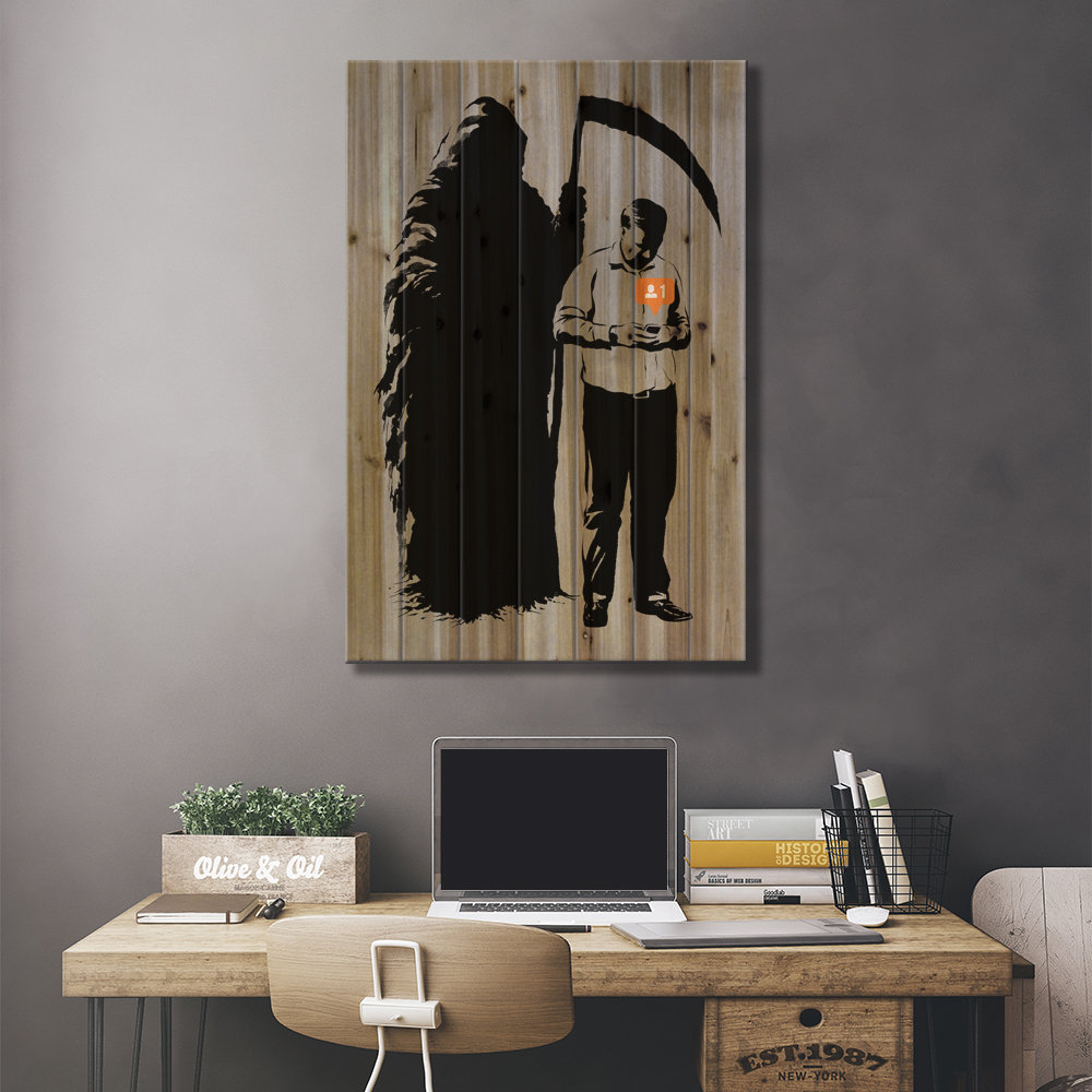 Trinx Ibarhim New Follower - Unframed Print on Wood | Wayfair
