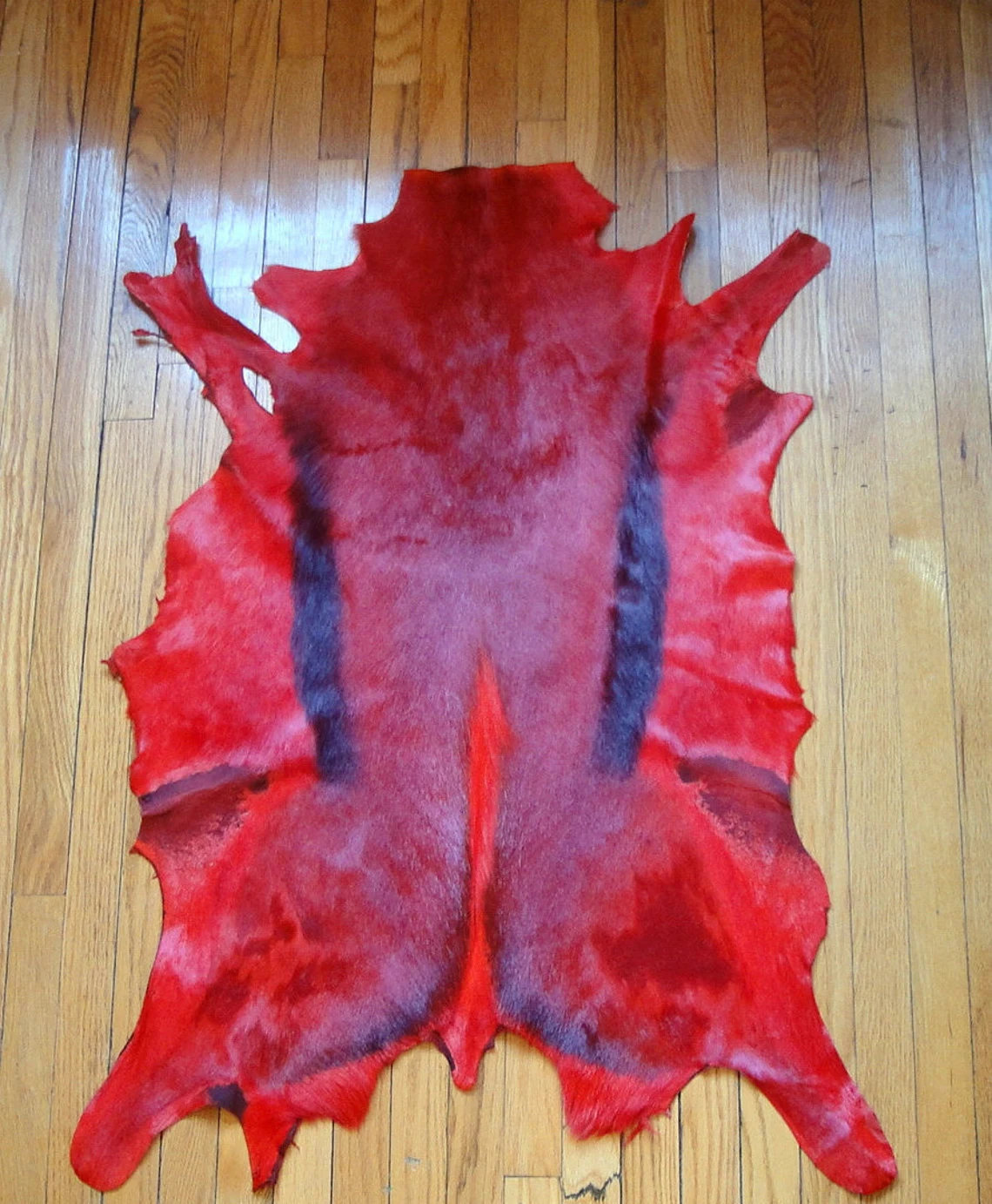 Loon Peak® Dyed Red Springbok Skin | Wayfair