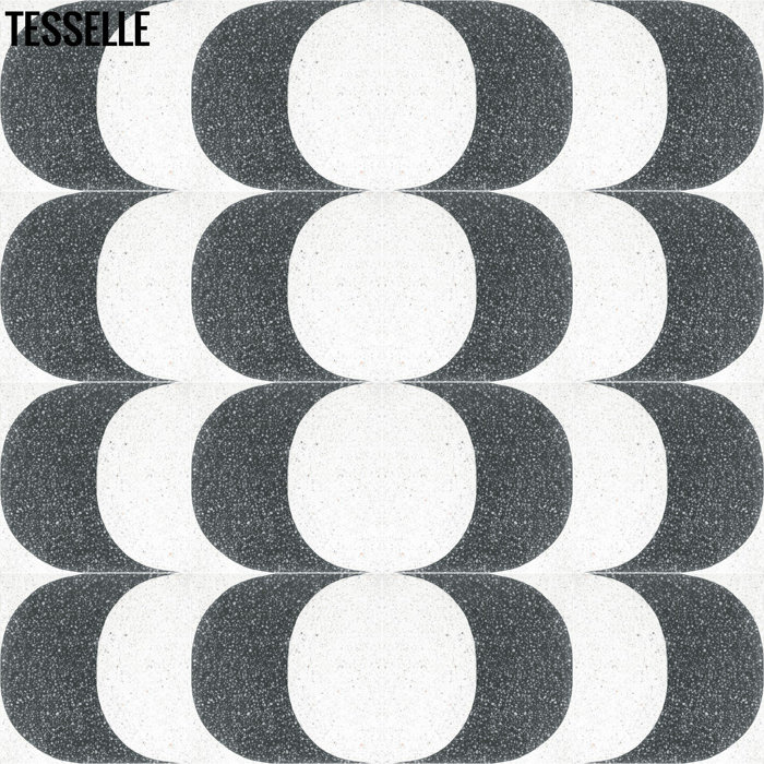 Tesselle Copacabana 8" x 8" Cement Patterned/Concrete Look Wall & Floor ...