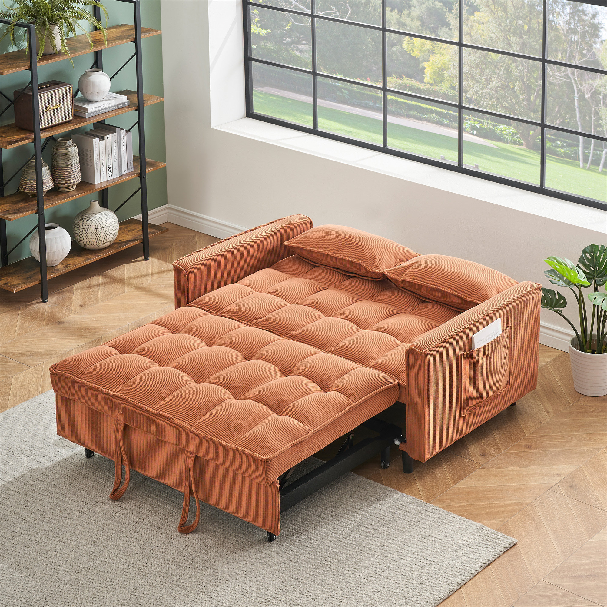 Ebern Designs Folding Sofa Bed,single bed,Sleeper Sofa Couch,small ...