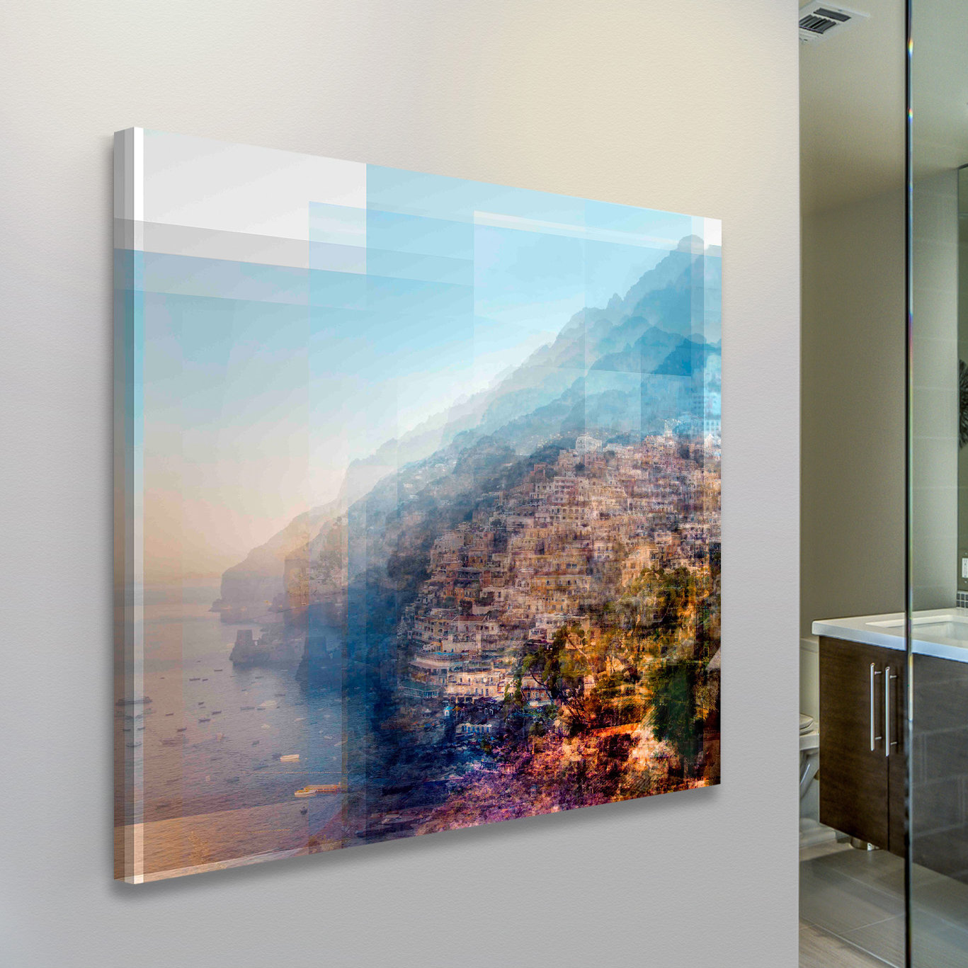 Marmont Hill 'Positano 2' by Chris Albert Painting Print on Wrapped ...