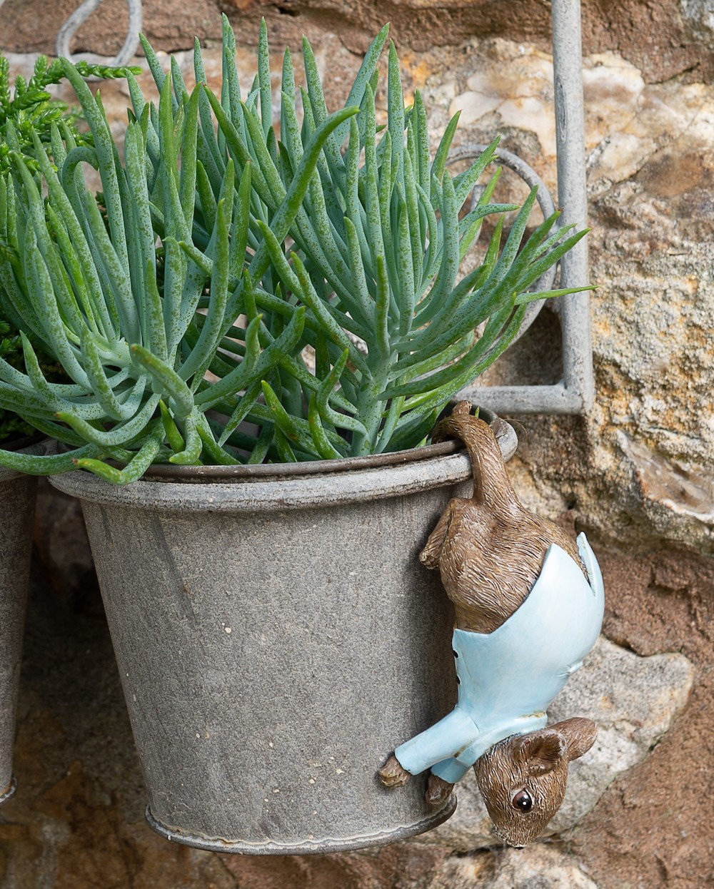 Jardinopia Beatrix Potter Johnny Town-Mouse Pot Buddy Pot Hanger In ...