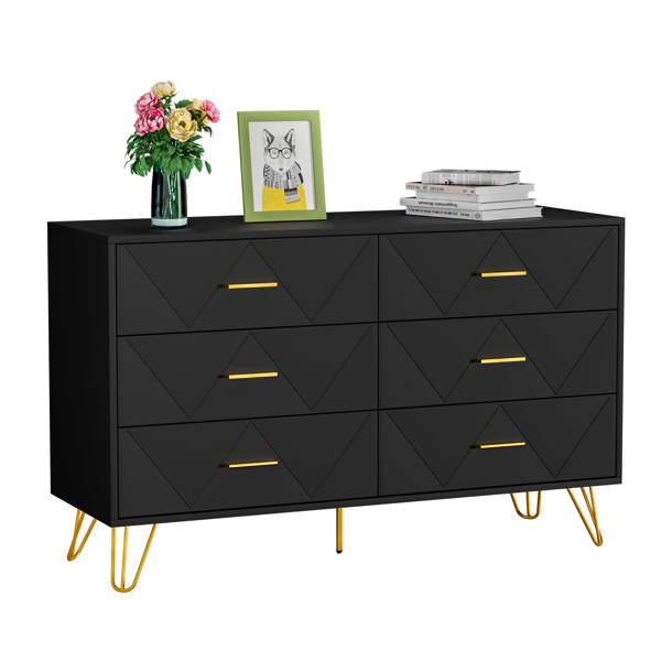 Mercer41 6 - Drawer Dresser & Reviews | Wayfair
