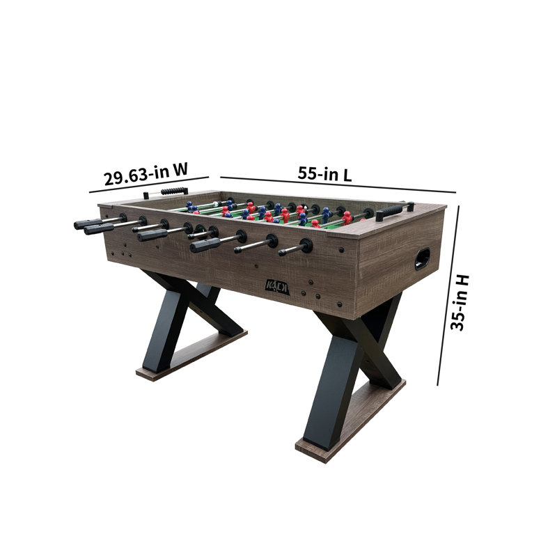 KICK Foosball Tables Kick Dominator 55" Foosball Table | Wayfair