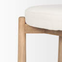 Joss & Main Rebecka Solid Wood Accent Stool | Joss & Main