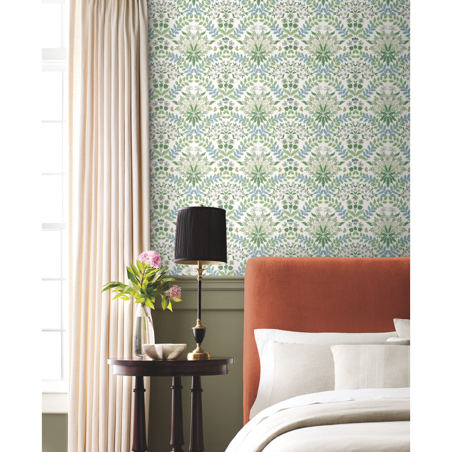 Rifle Paper Co. Bramble 27' L x 27" W Smooth Wallpaper Roll & Reviews ...