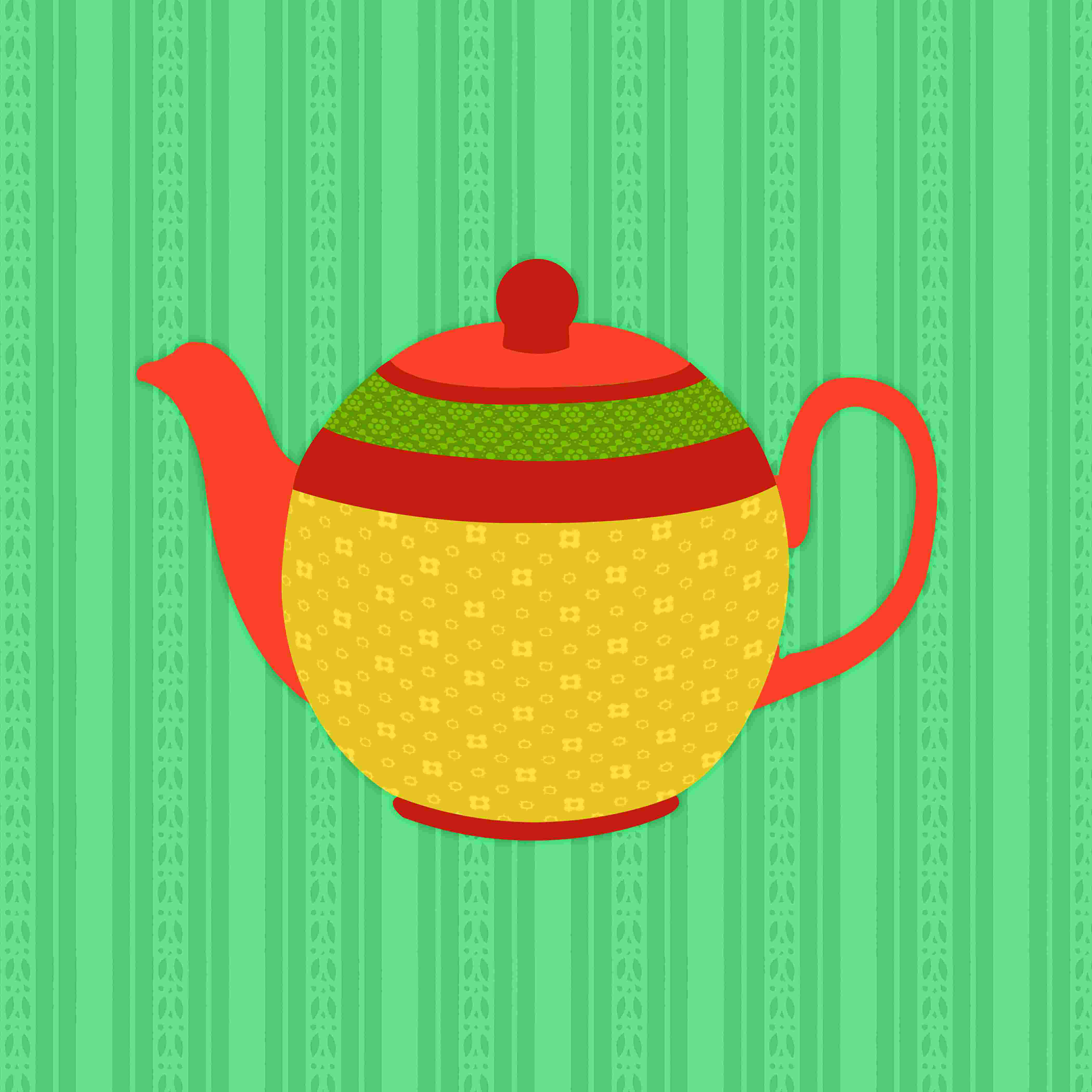 Winston Porter Teapot Pattern | Wayfair